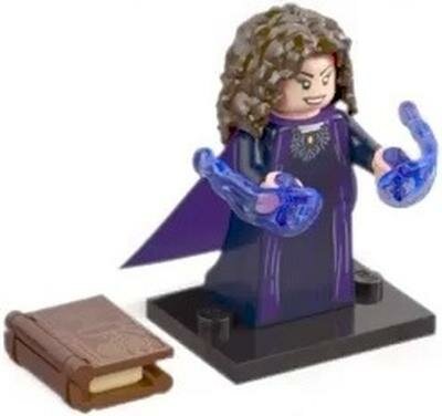 Минифигурка Lego colmar2-1 Agatha Harkness, Marvel Studios, Series 2 (Complete Set with Stand and Accessories)