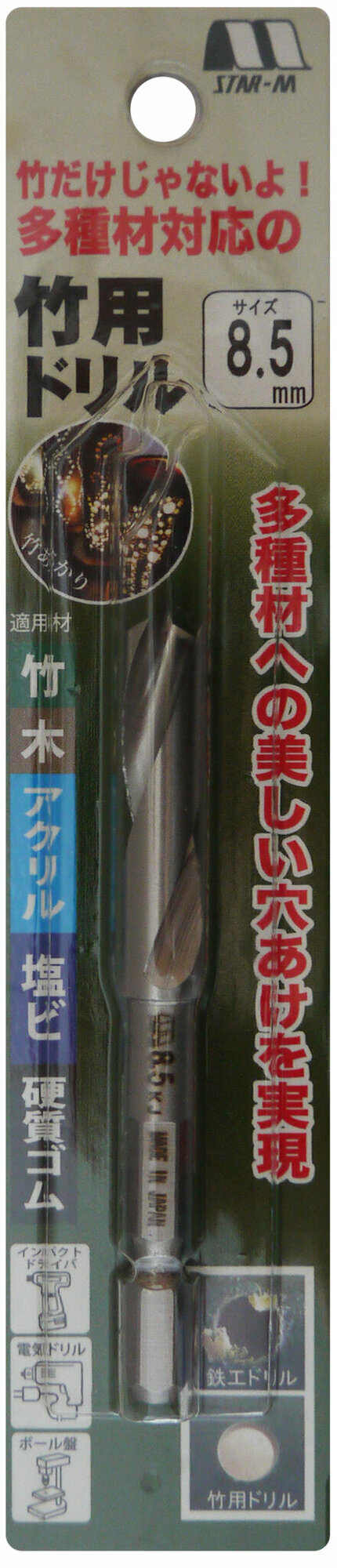 Сверло по дереву Star-M N601, D8.5мм