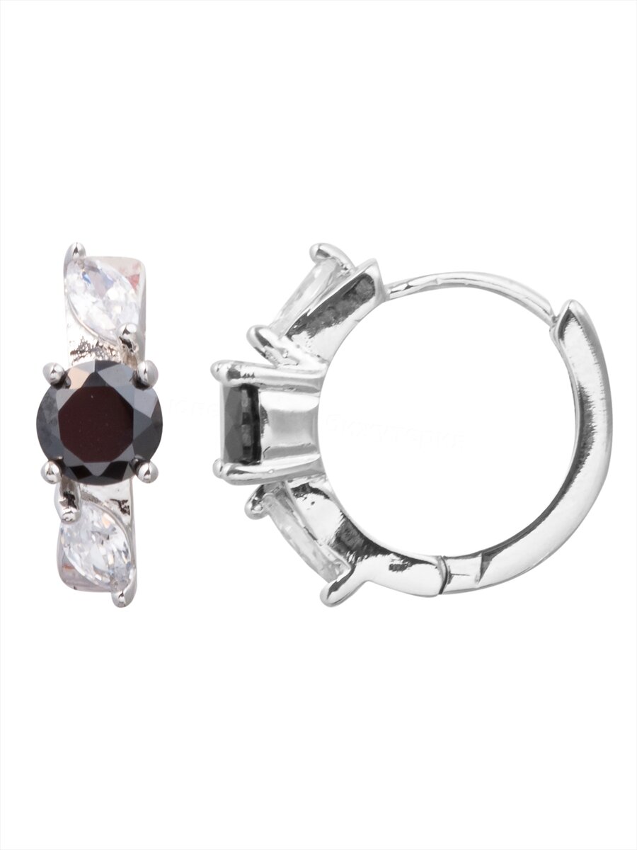 Серьги, фианит