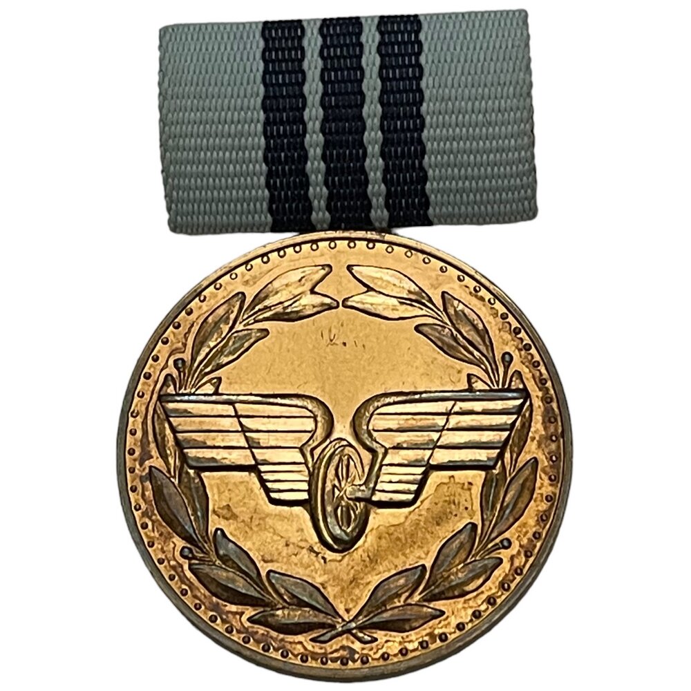 Германия (ГДР), медаль "За заслуги перед немецкой железной дорогой" I степень 1961-1970 гг.