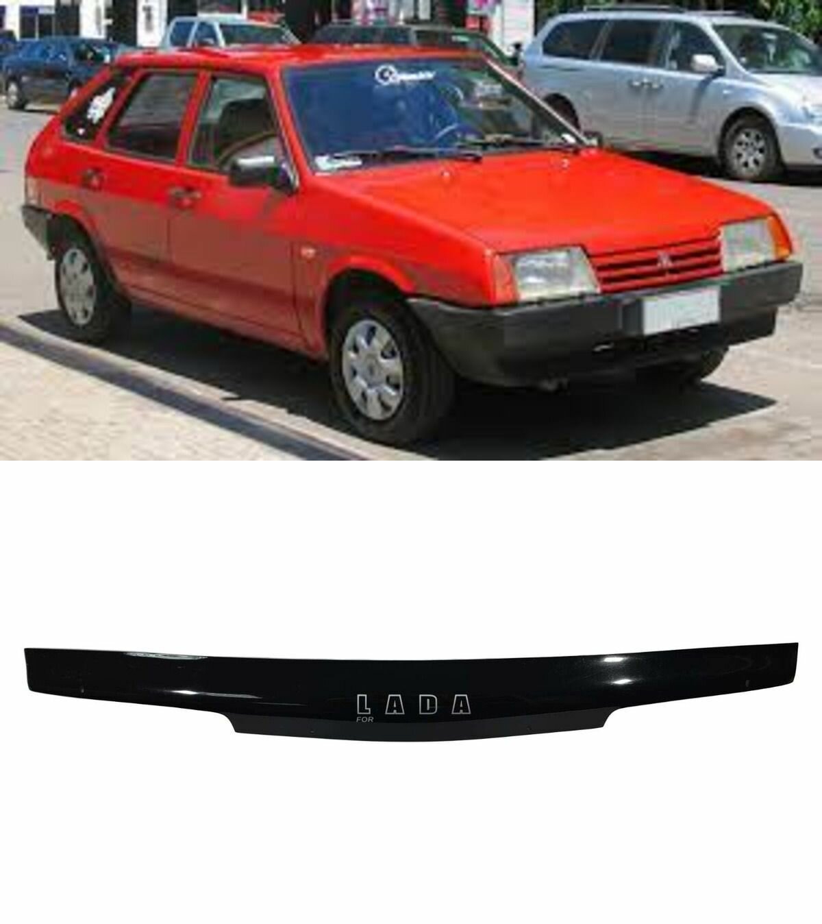 Дефлектор капота ВАЗ 2109 (Евро)