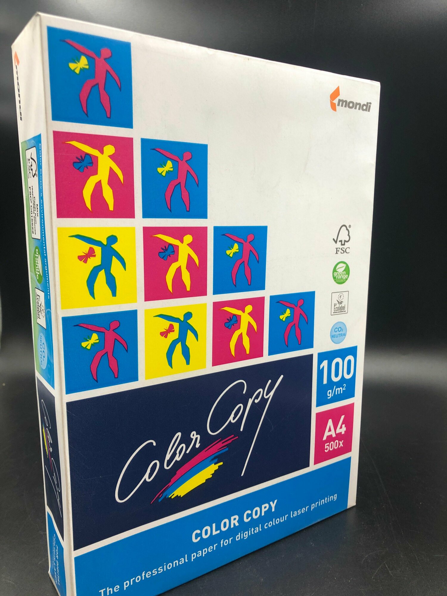 Бумага Color Copy, А4, 120 г/м2, 250 л, класс А+, Австрия, белизна 170% (CIE). В фирменной коробке Драйв Директ