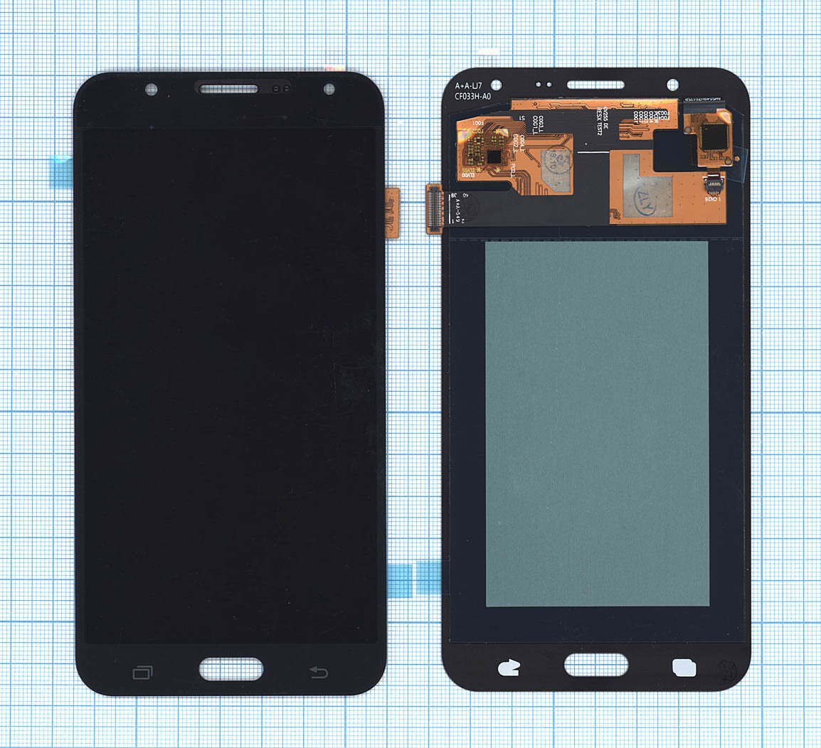 Дисплей для Samsung Galaxy J7 SM-J700H (OLED) черный