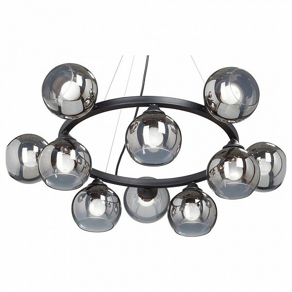 Подвесная люстра Vitaluce Шарики V4485-1/10S