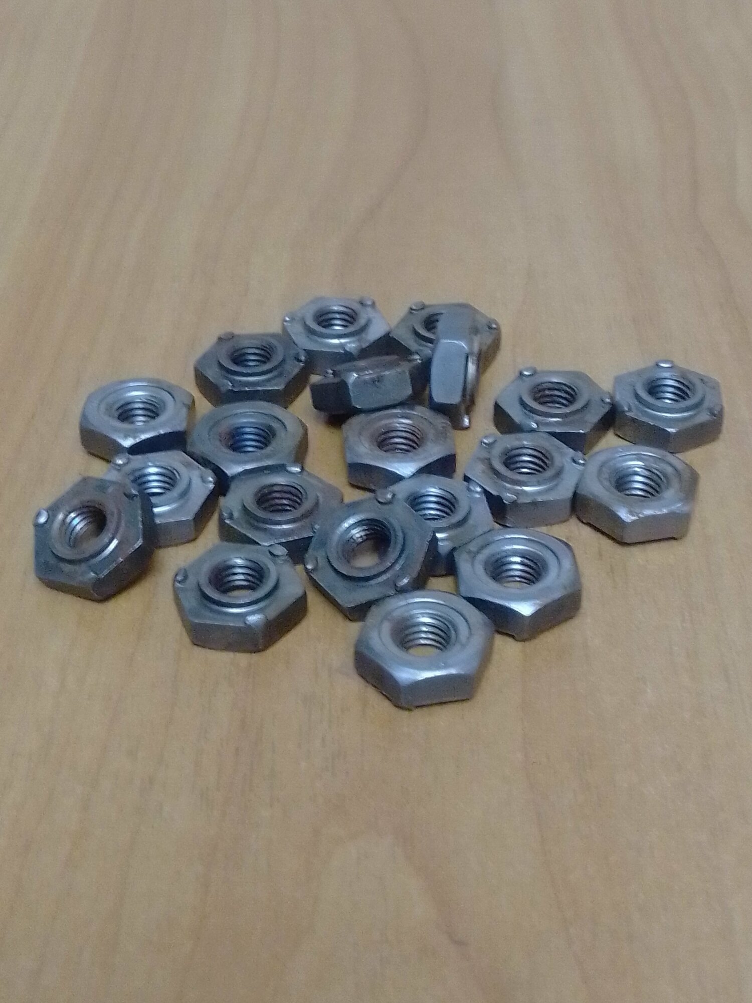 14098800 . Гайка М8х1,25 приварная для ВАЗ, УАЗ, ГАЗ, КАМАЗ и др. Комплект 20 штук. Россия, Белзан