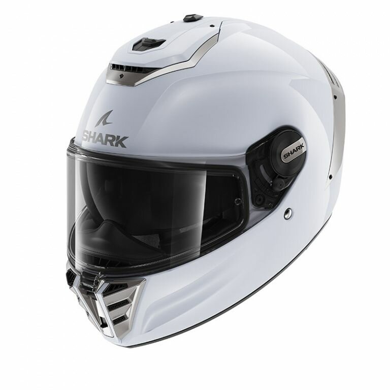 Шлем SHARK SPARTAN RS BLANK White/Silver Glossy XL