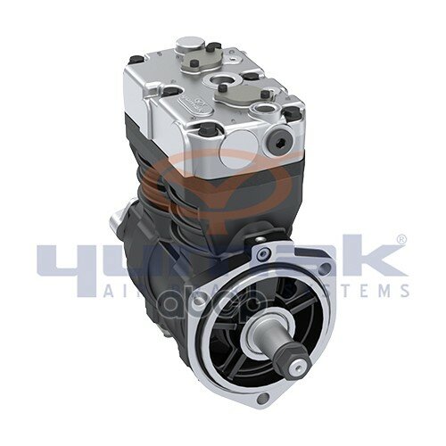 Компрессор ! двухцилиндровый 464сс, водяное охлаждение Iveco Yumak арт. 0105022