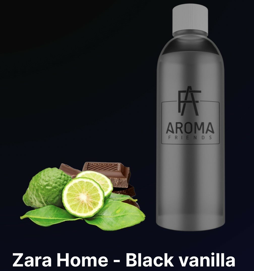 Наполнитель для ароматического диффузора Aroma Friends, аромат ZARA HOME - BLACK VANILLA 50 мл