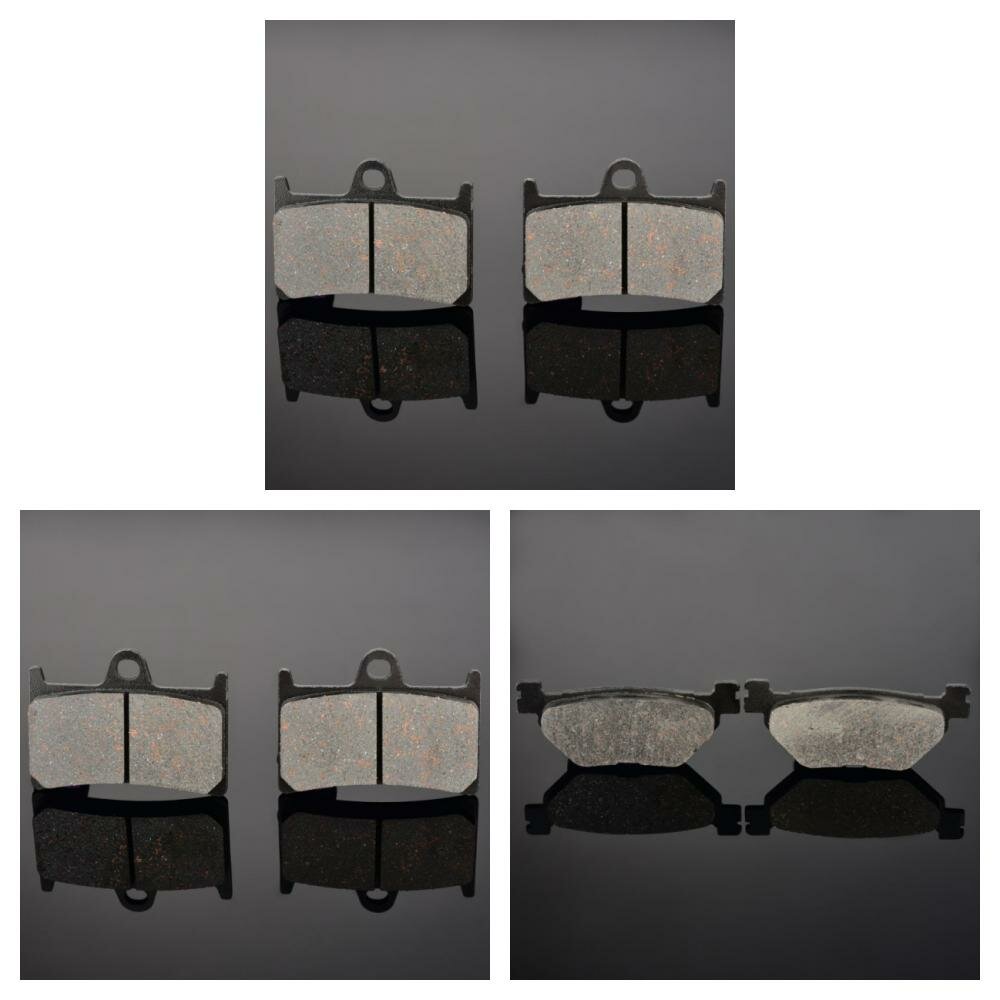 Полный комплект тормозных колодок для YAMAHA XV 1900 Stratoliner S 2006-2014 (SB252, SB319)