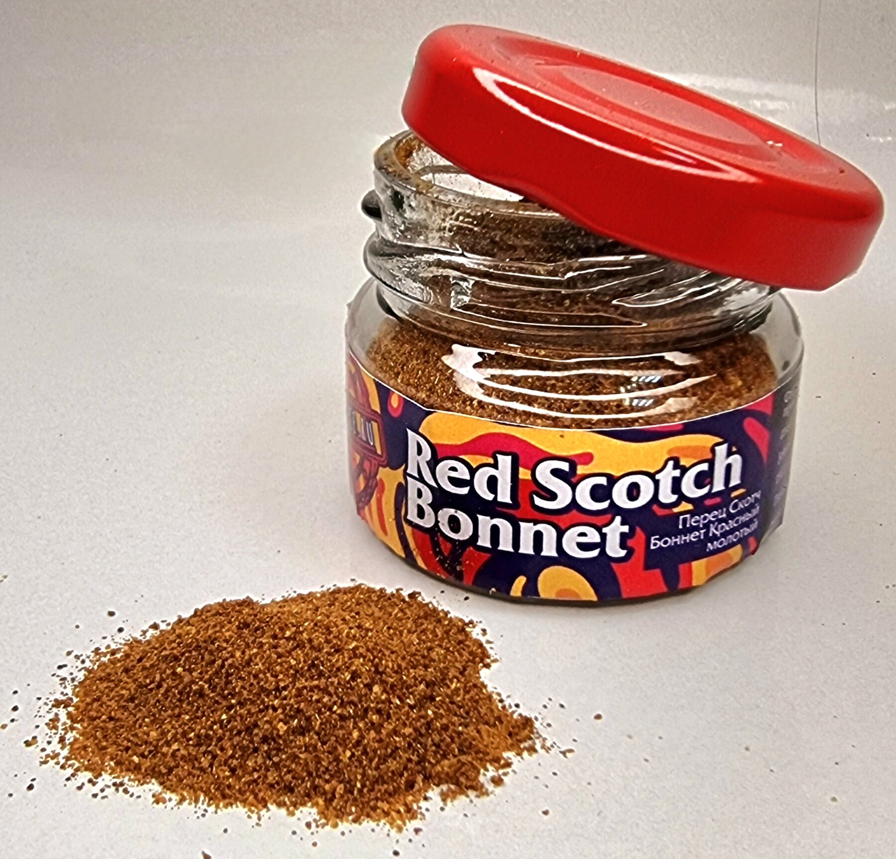 Острый перец чили Скотч Боннет красный молотый / Red Scotch Bonnet