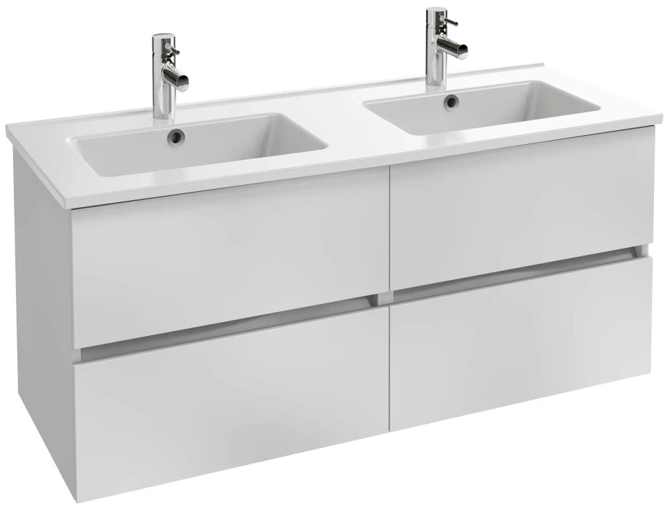 Тумба белый глянец 118,5 см Jacob Delafon Tolbiac EB2384-J5