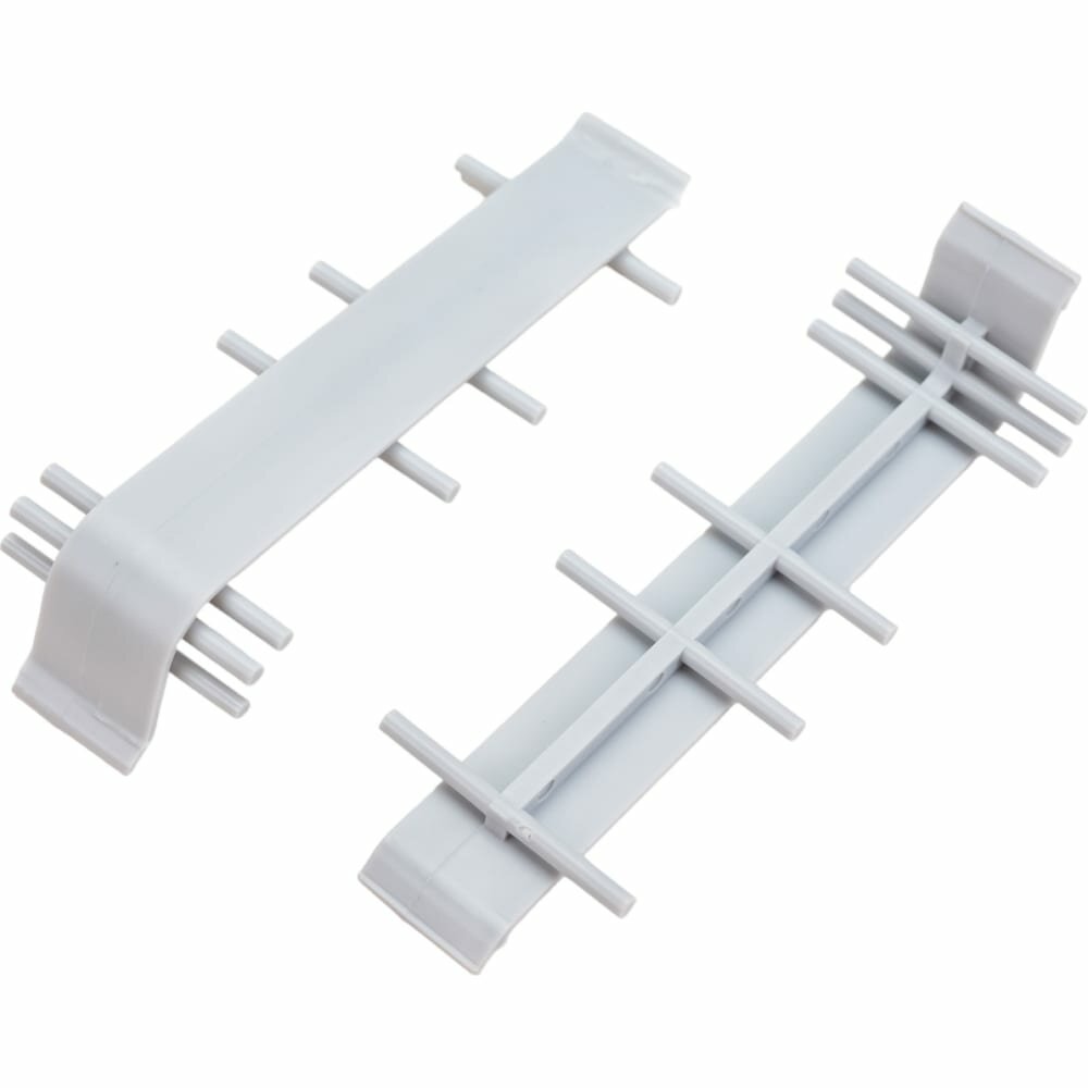 Соединитель для плинтуса Волшебная палочка Home ПВХ, 70 мм, в упаковке 2 шт, 7005 УТ000075231