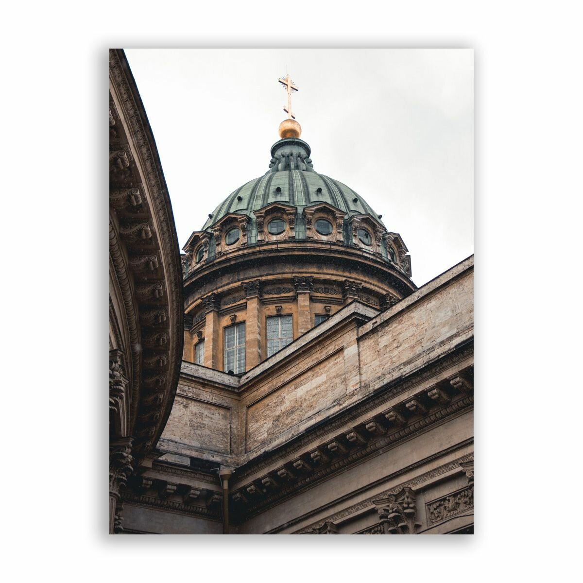 Постер, плакат на бумаге / Архитектура - Санкт-Петербург / Размер 40 x 53 см