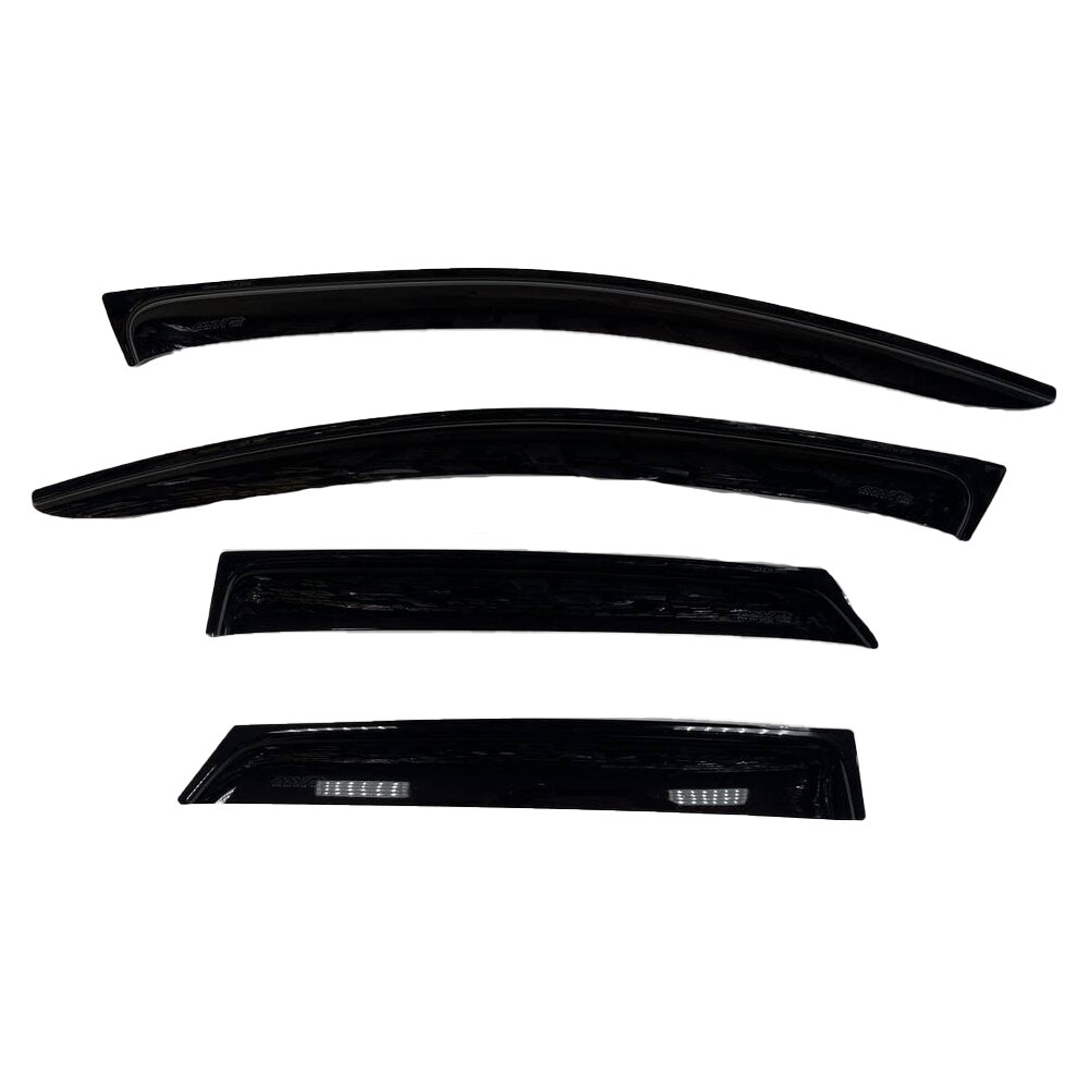 Дефлектор двери (ветровики) для Citroen C4 II (2010 ->), HB(хэтчбэк)