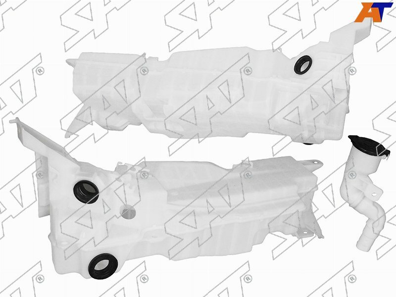 Бачок омывателя Toyota Land Cruiser (J200) 07-21 / Lexus LX 07-23 (С горловиной)
