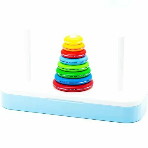Головоломка /QiYi MoFangGe Tower of Hanoi (8 layer) Цветной пластик/ Развивающая игра