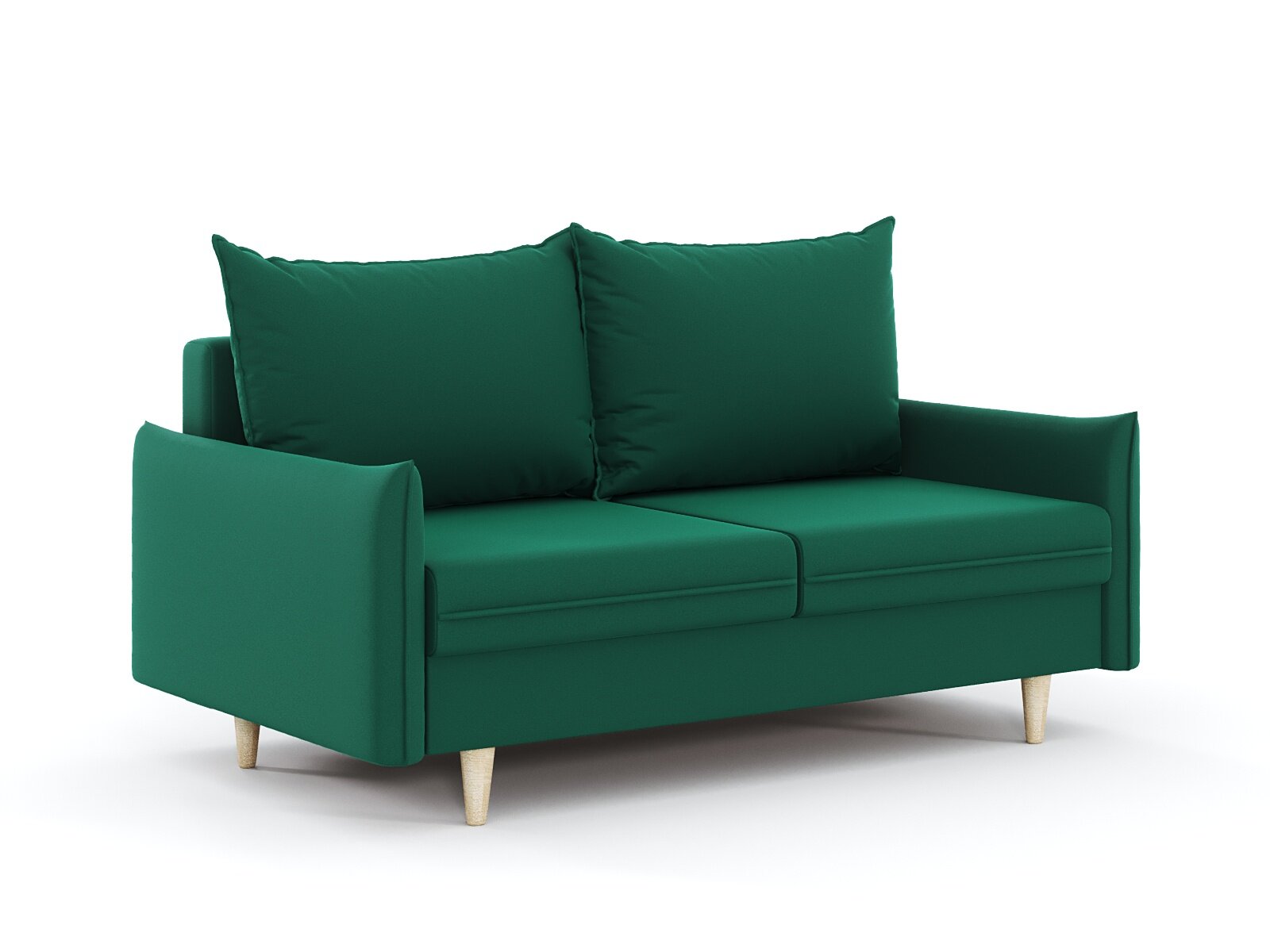 Диван раскладной Рокси зеленый 160