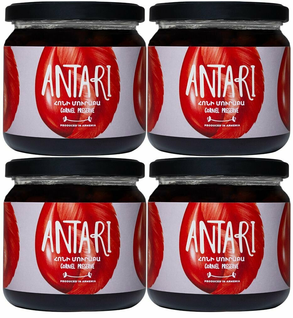 Варенье из кизила "от Мартина" (Antari), 440г х 4шт