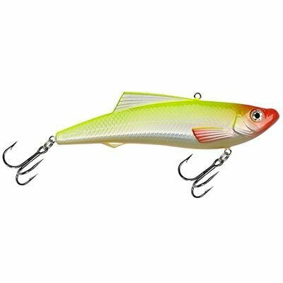 Воблер для рыбалки AQUA ропс VIB 98mm, вес - 26,0g, цвет 014 (клоун), 1 штука