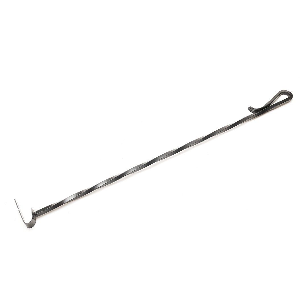 Кочерга кованая с кручением длина -800 (LK)