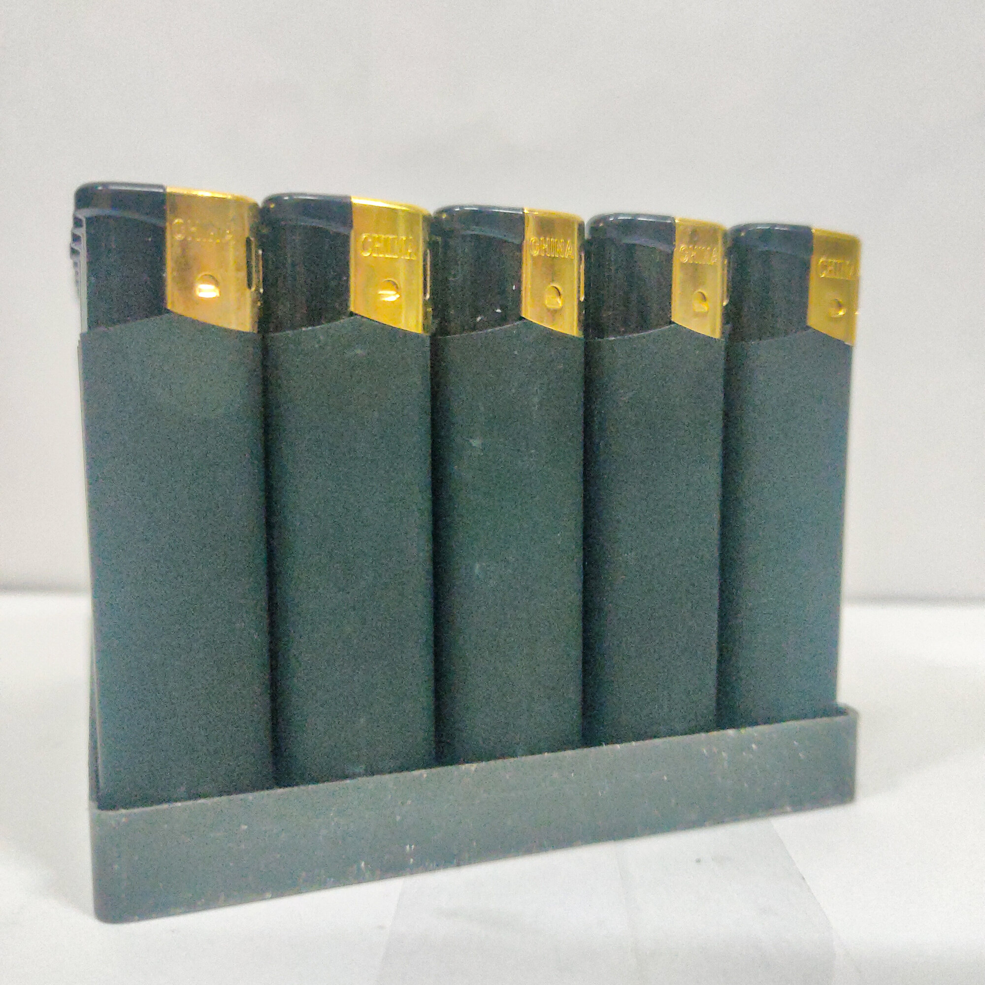 Горелки пьезо Soft-touch прорезиненное покрытие блок- 50 шт.