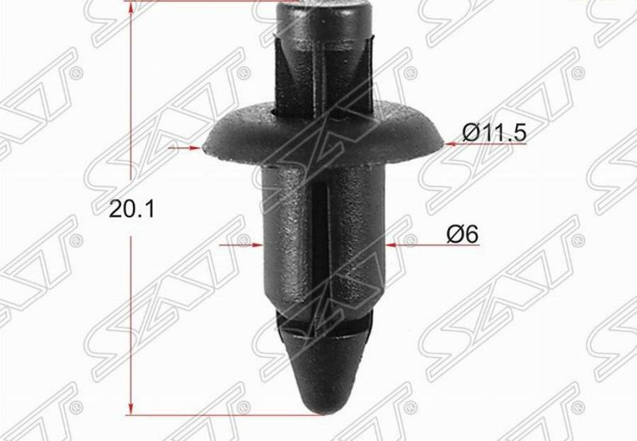 SAT ST-KJ-660 Клипса MITSUBISHI/NISSAN (Продажа по 10шт)