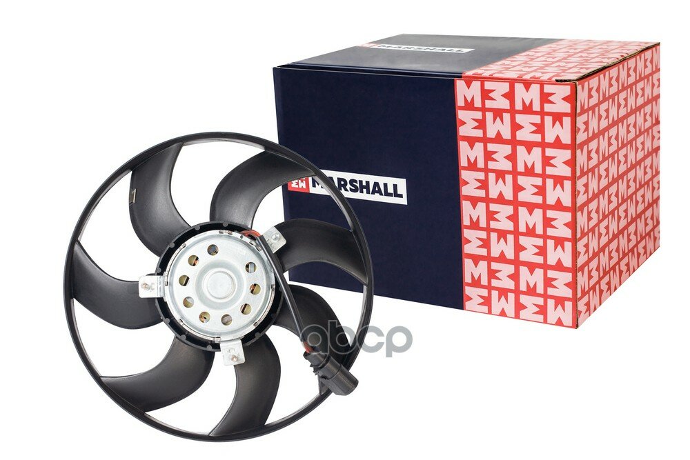 Эл. вентилятор охл. Skoda Octavia II (A5) 04- VW Golf V VI 03- VW Passat (B6 B7) 05- Tiguan I 07- () Marshall MB5973