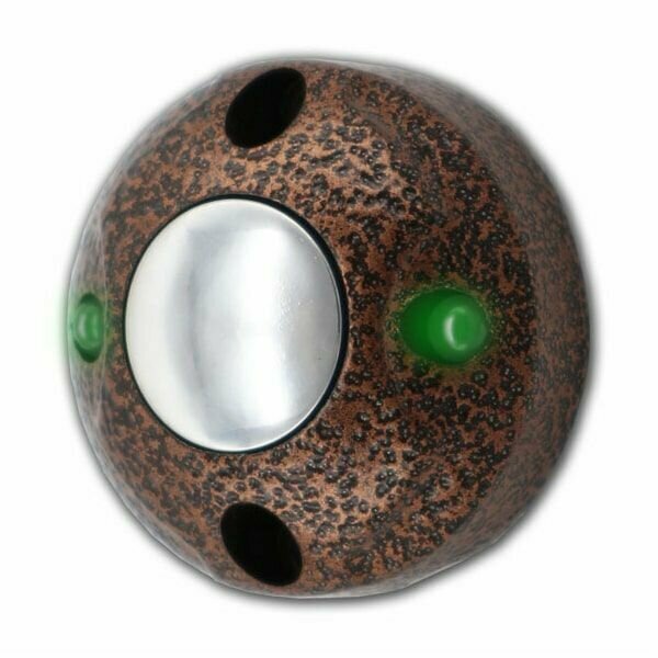 PUSHka антивандальная кнопка выхода с подсветкой Олевс- медь