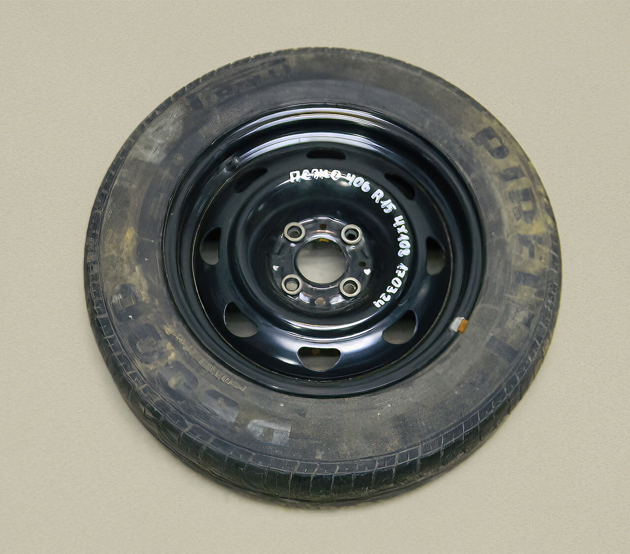 Запаска штатная R15 4*108 Peugeot 406