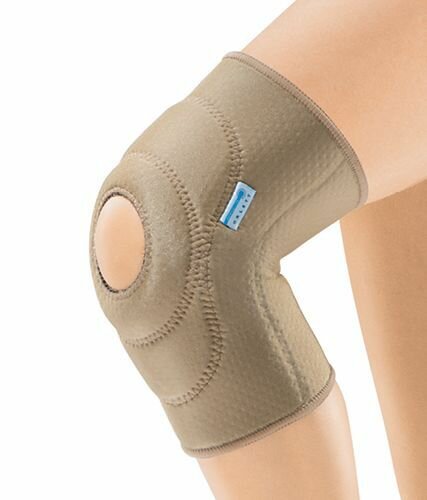 Бандаж на колено с фиксирующей подушкой и отверстием RKN-103 р. XS (без рёбер жёсткости)