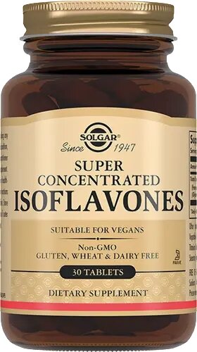Солгар суперконцентрат изофлавонов 30 шт 2уп