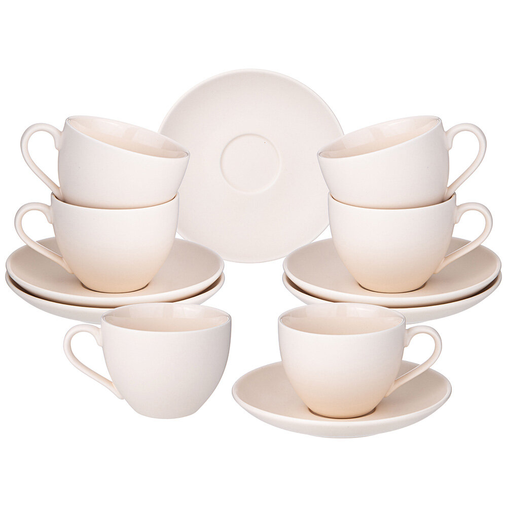 Чайный набор Lefard 6 персон, 12 пр, 260 мл, 027505