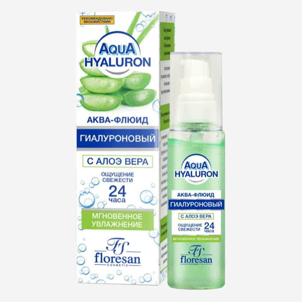 Floresan Aqua Hyaluron Ф392 Аква-флюид гиалуроновый Мгновенное увлажнение, 75 мл