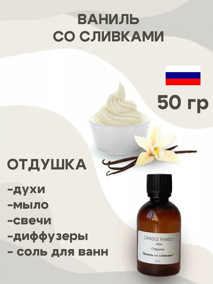 Отдушка для свечей и мыла. Ароматизатор косметический