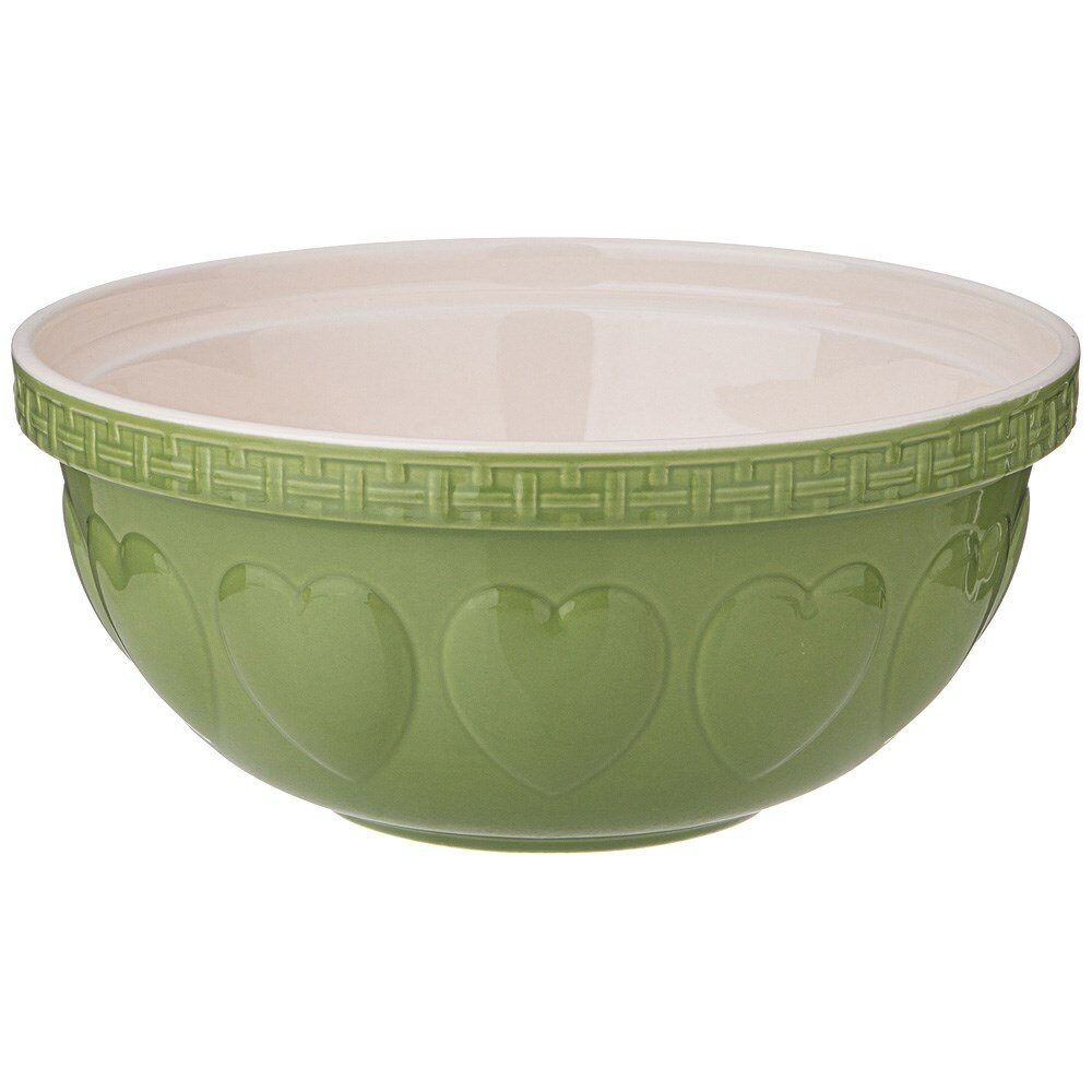 Салатник для см ешивания и сервировки lefard "Kitchen passion" 25 см зеленая