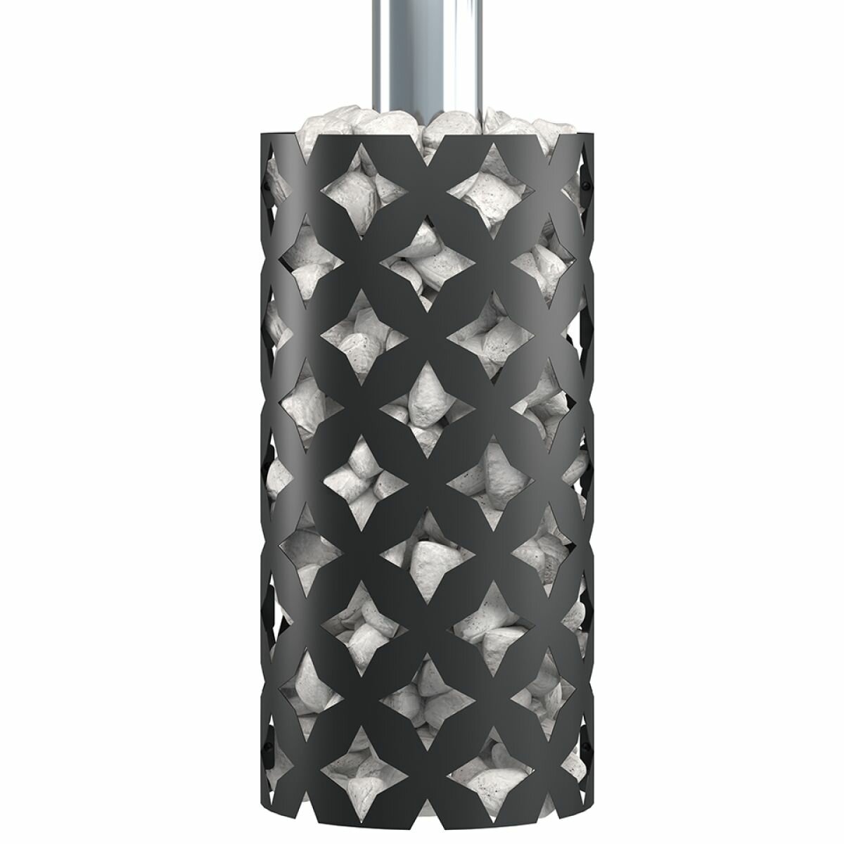 Сетка для камней в баню на трубу Этна D280 с хорошей теплоотдачей и конвекцией