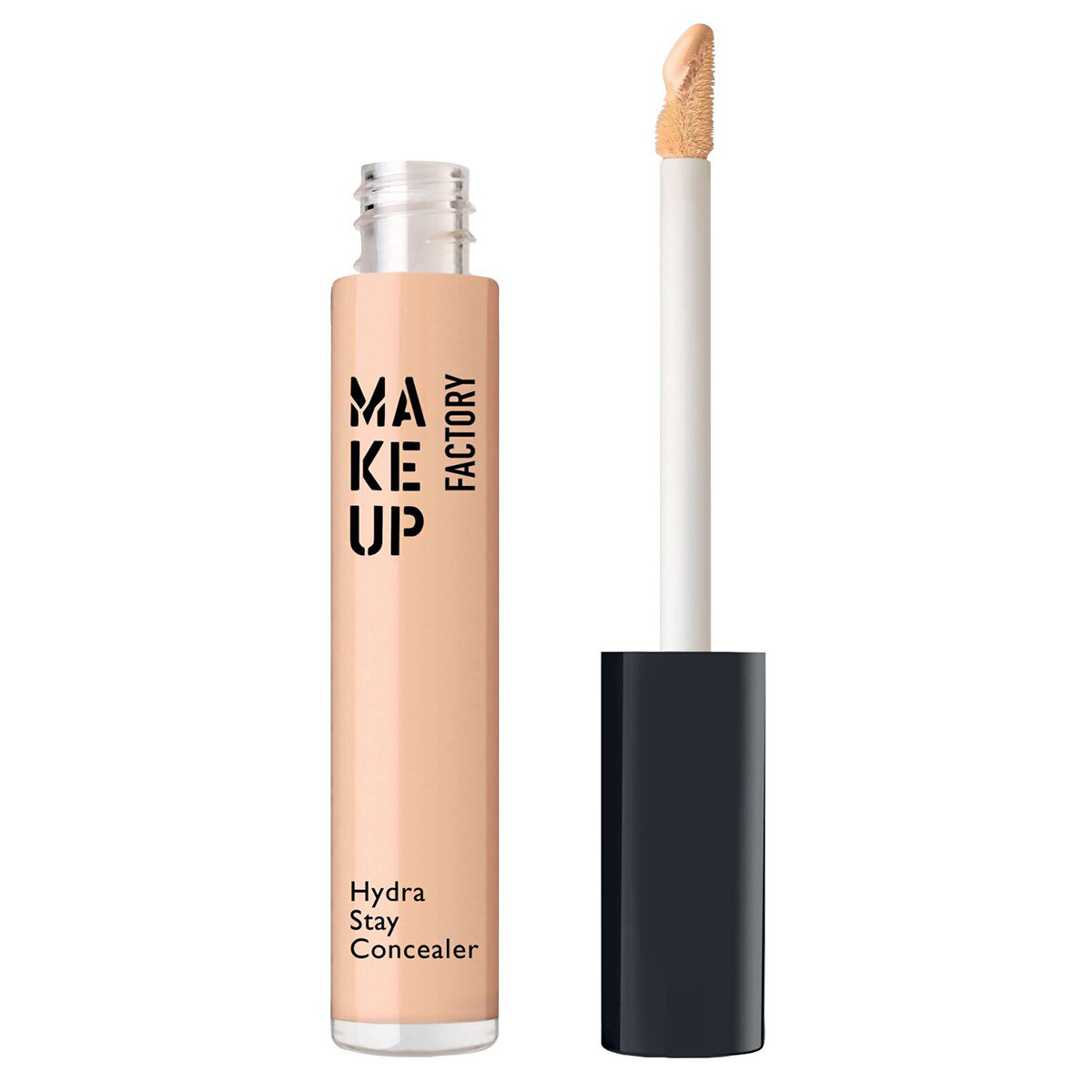 MAKE UP FACTORY Консилер для лица и глаз стойкий HYDRA STAY CONCEALER №20 светлый абрикосовый