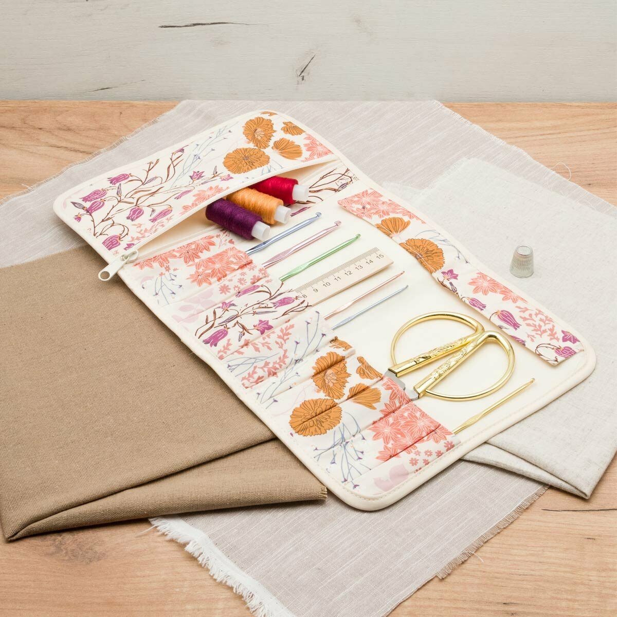 Органайзер для спиц, чехол для спиц, Prym Bluebells, 612071, 13*23*2 см