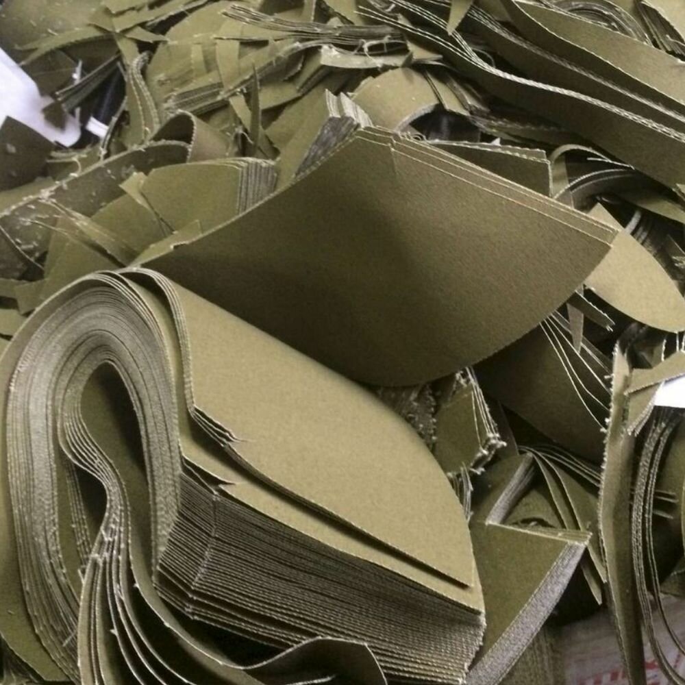 Обрезки брезента 1 килограмм для набивки, украшения лофт, огнеупорный брезент