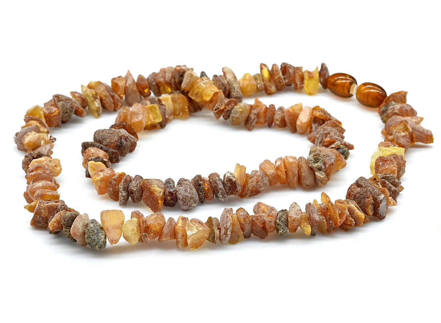 Бусы, янтарь