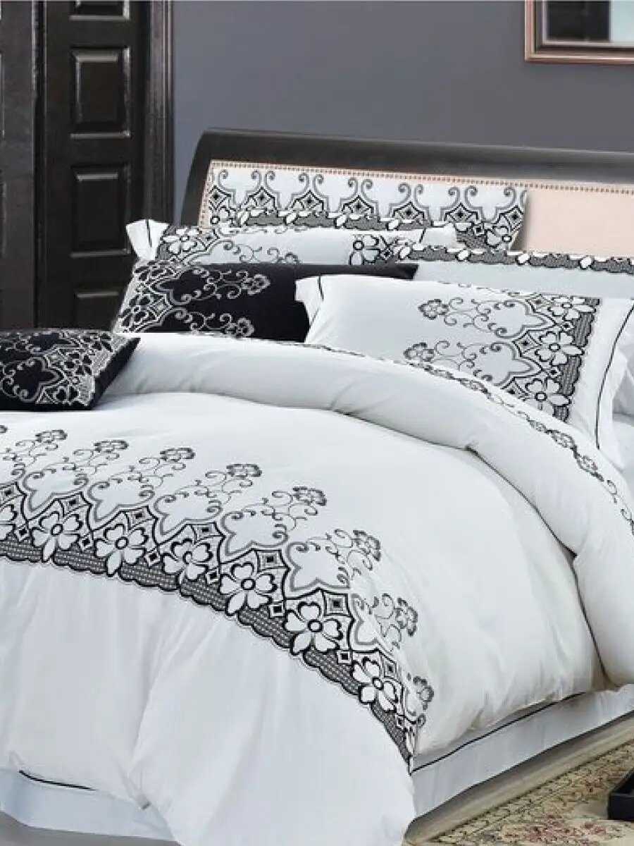 Постельное белье 200х220, 2 наволочки 50х70