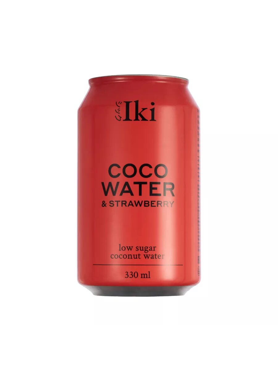 Кокосовая вода "& STRAWBEEY" 330 мл х 6 шт