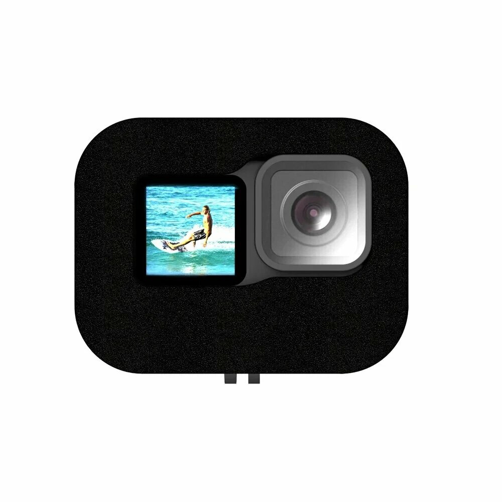 CHOHO Ветрозащита для GoPro 13/12/11/10/9/8/7/6/5/4 Gopro 9 10 11 12 13, 1pce