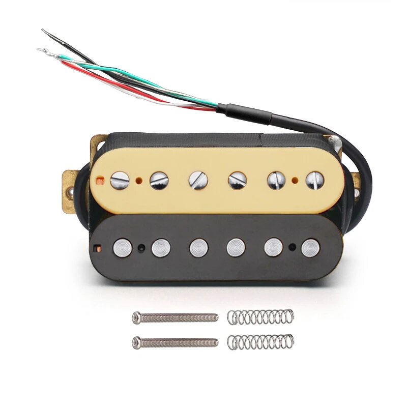 GETMUSIC Double Coil Humbucker Pickup красный Zebra Bridge