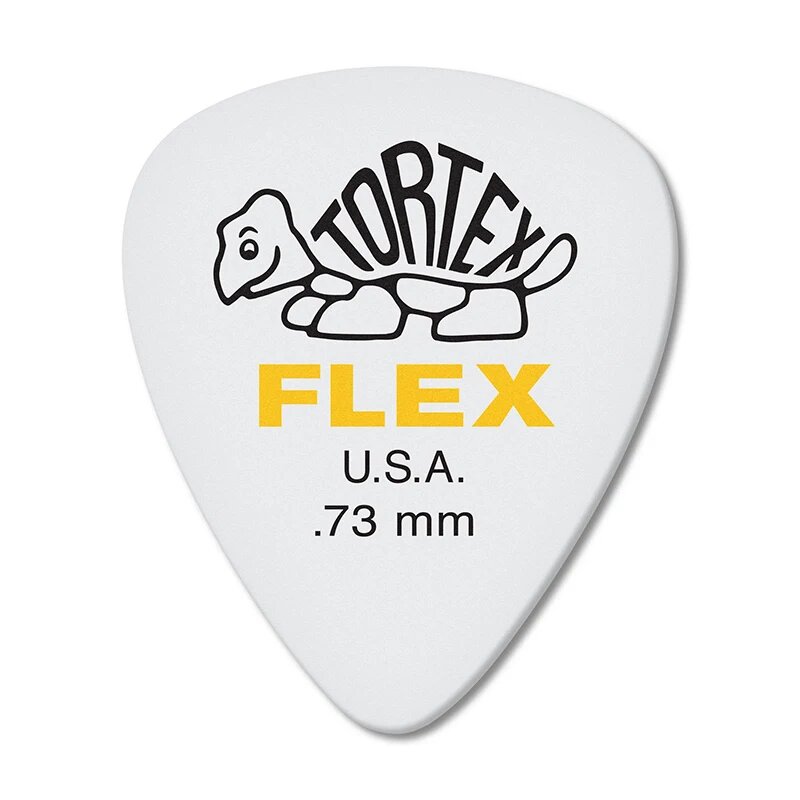 Dunlop Pick 428R FLEX Tortex JAZZ 3 матовый набор медиаторов 6 шт. 1 pieces -428R0.73mm