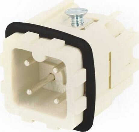 Разъем MOLEX 936010125 HDC контактная вставка "папа" S-A PIN: 4 3+PE 10А 400В 1шт
