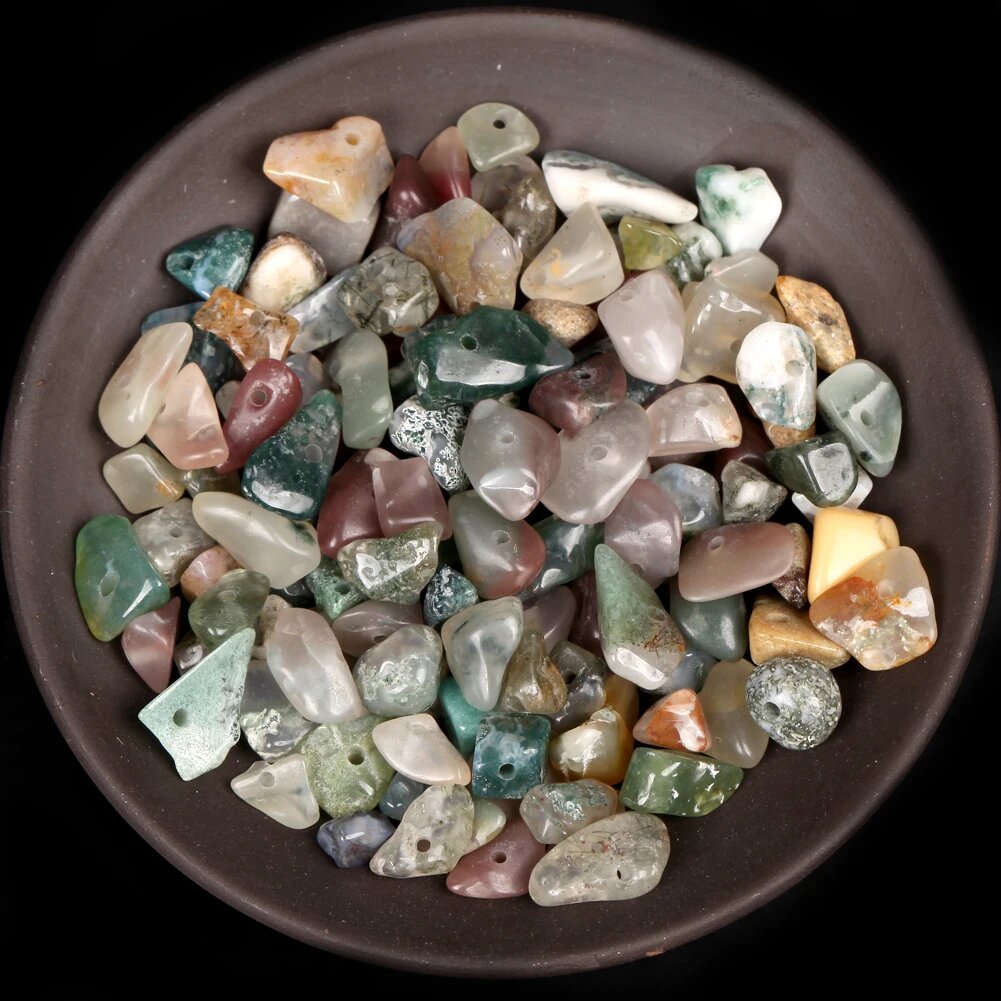 Зеленые флюоритовые аметисты гранатовые бусины для ювелирных изделий IYKWIM Изумрудный, 3-5mm 16inches, Indian Agates