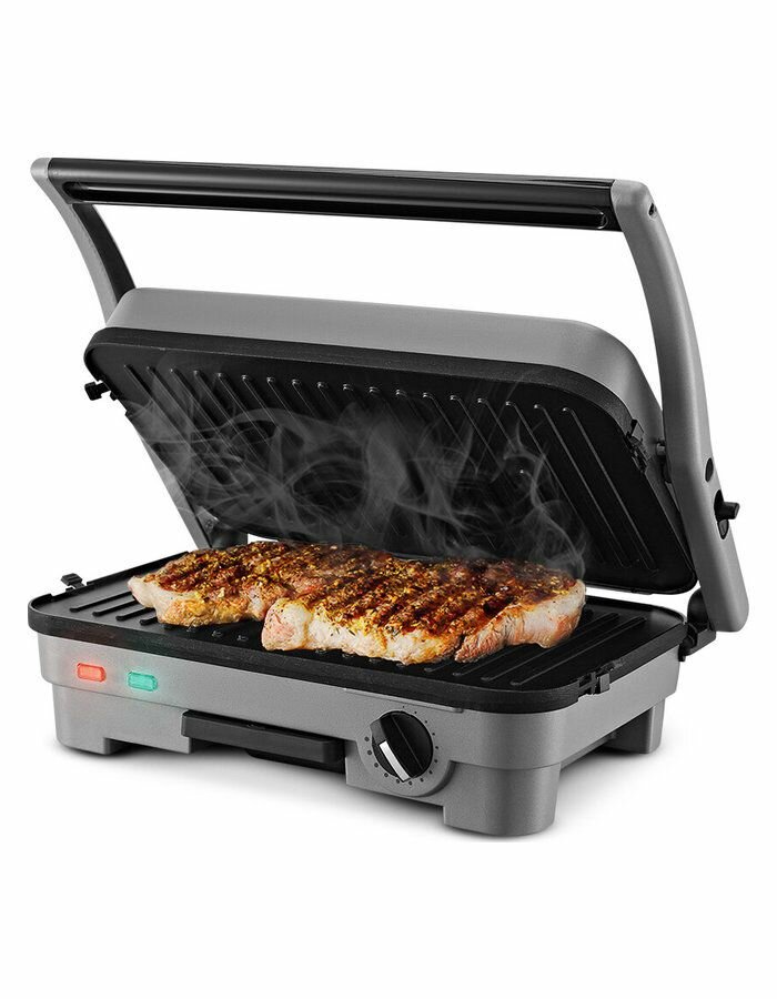 Электрогриль Kitfort KT-3622, двусторонний, антипригарное покрытие