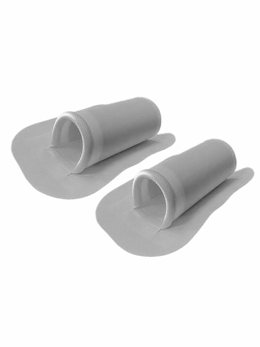 Держатель для спиннинга на лодку ПВХ, большой, светло-серый комплект (2 шт.)