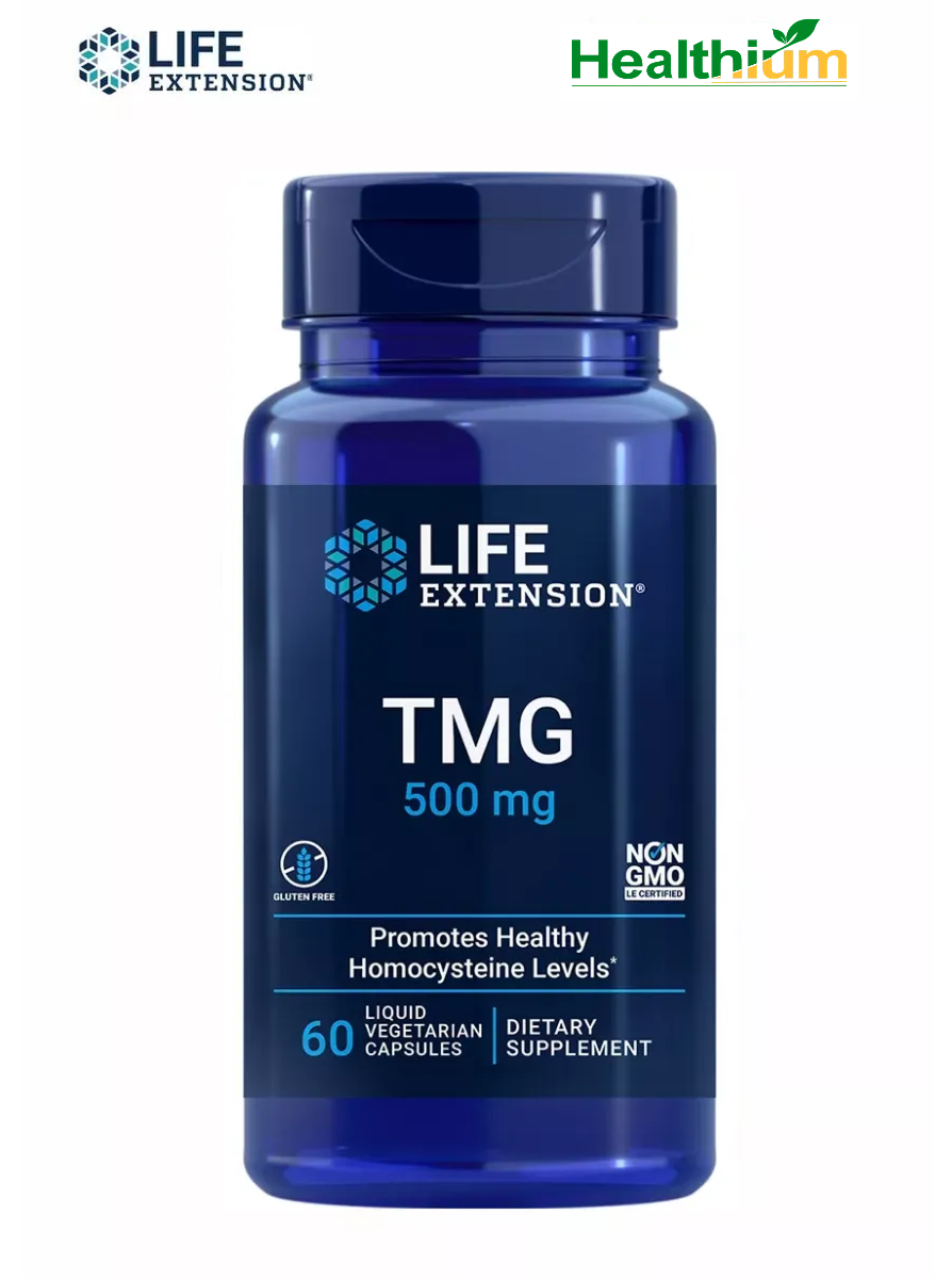 Life Extension TMG 500мг 60 капсул триметилглицин tmg